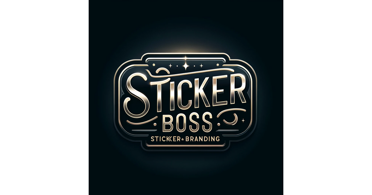 Sticker Boss - Personalised Stickers, branding and promotional items