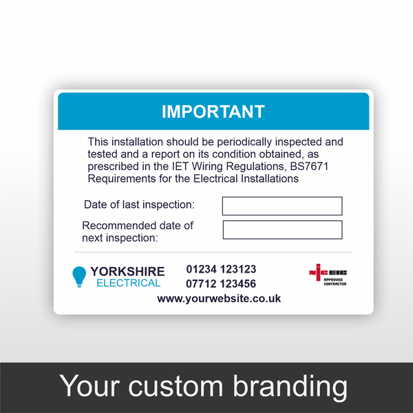 Periodic Inspection Labels – Sticker Boss