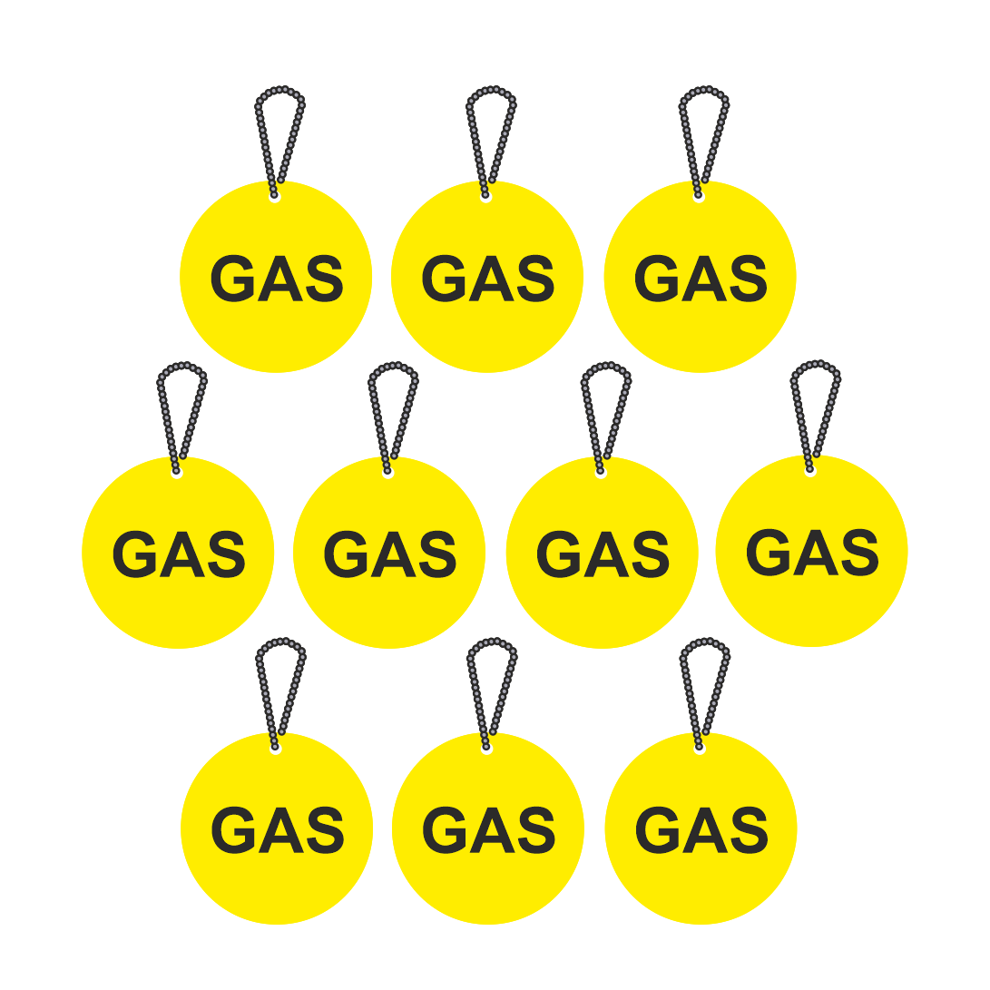 Pipework Identification Tags – Sticker Boss